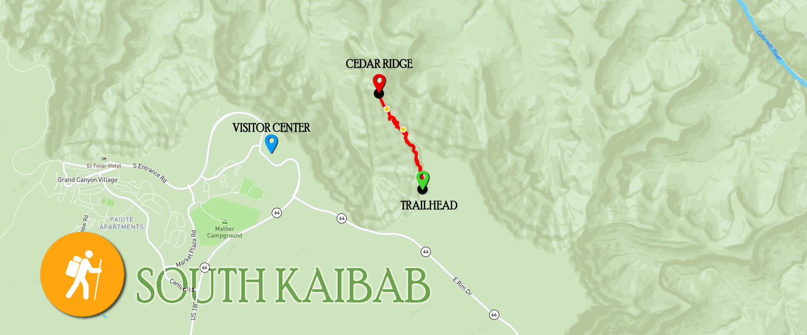 Grand Canyon Hiking Tour • South Kaibab Trail